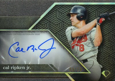 Cal Ripken Jr. 2024 Transcendent Icons Auto Autograph Baltimore Orioles ...