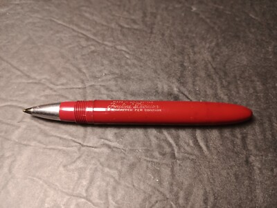 VINTAGE RED SHEAFFER FINELINE BALLPOINT PEN - MISSING CAP | eBay