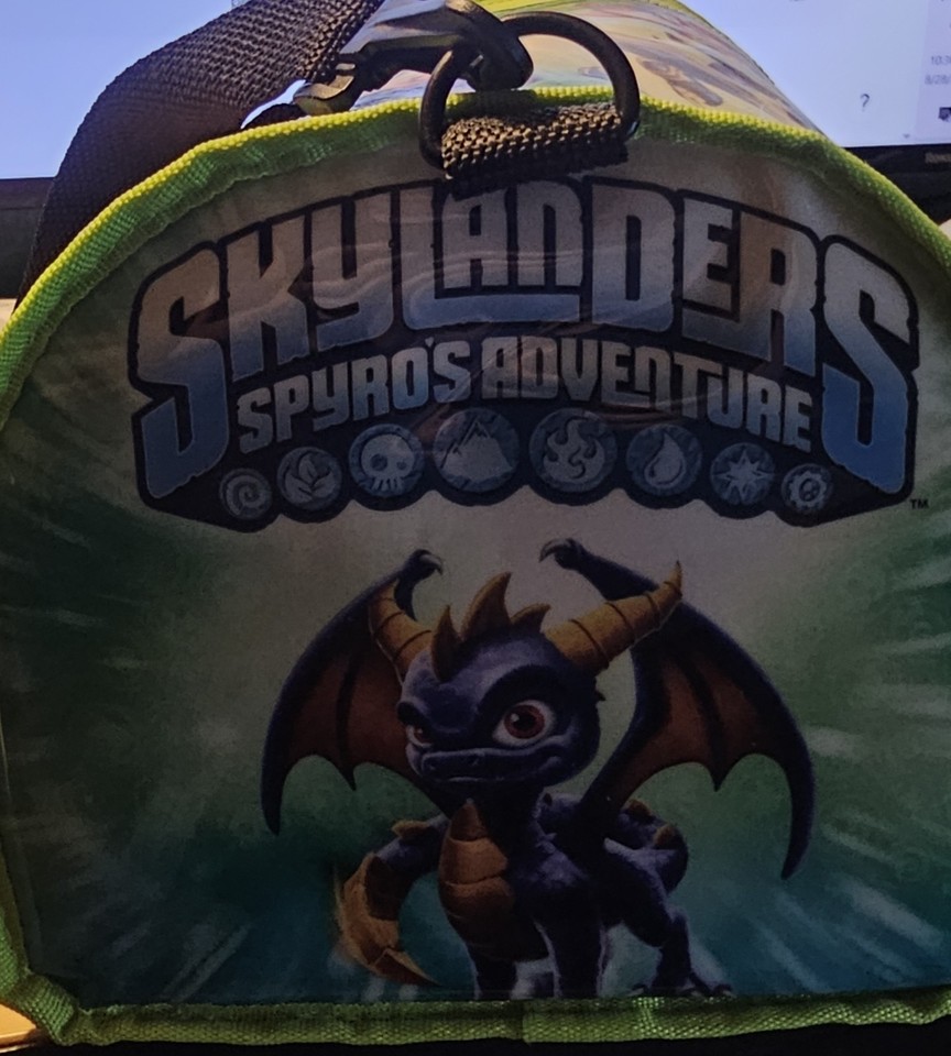 Skylanders Spyro's Adventure Carrying Case Bag 2012 Game Storage ...