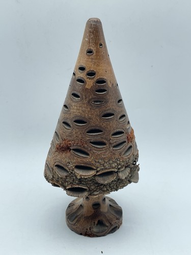 Carved Australia Banksia Seed Pod wood Oil Diffuser Christmas tree ...