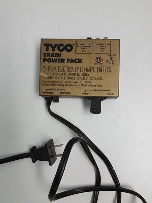 Vintage Tyco 899BP Railroad Train Power Pack HO N Scale Hobby ...