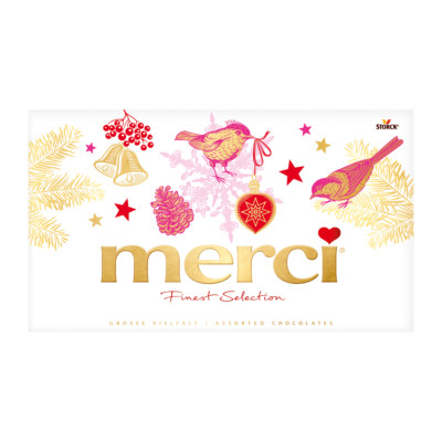 Storck merci Finest Selection WINTER Bird Theme variety chocolate bars ...