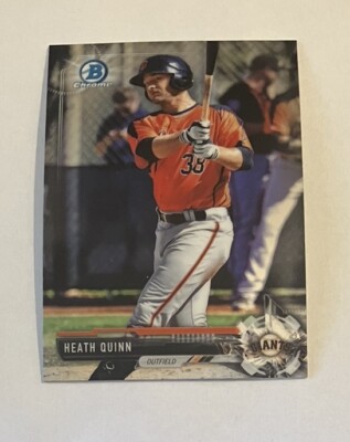 Heath Quinn 2017 Bowman Chrome Prospects #BCP249 SF Giants | eBay