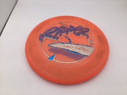 Vintage Ripper Frisbee Disk! 1980 Wham-O!! Orange Disc F2 | eBay
