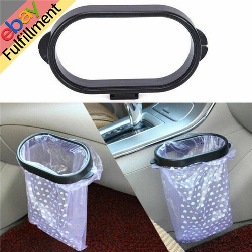 Rubbish Garbage Holder Hanging Storage Rack Home Car Trash Can Bin Bag ...