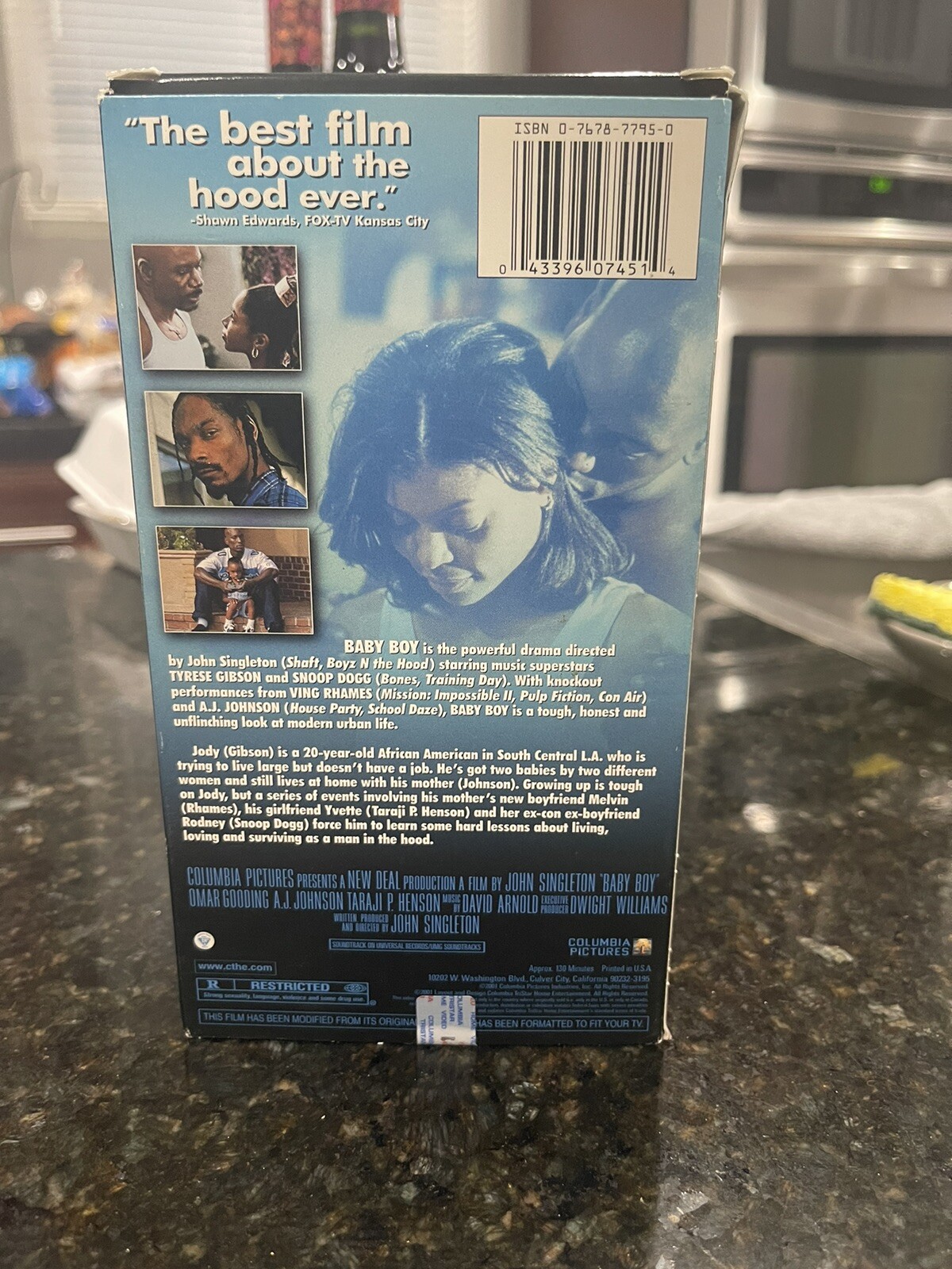 BABY BOY VHS VIDEO MOVIE, TYRESE GIBSON, SNOOP DOGG, VING RHAMES ...