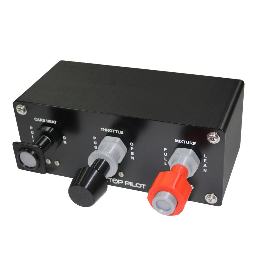 Cessna 172 Carb Heat Throttle Quadrant for Flight Simulators - Fast ...