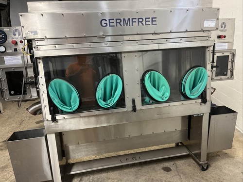 Glove Box Isolator LFGI-6USP made by GERMFREE LAB INC. Positive ...
