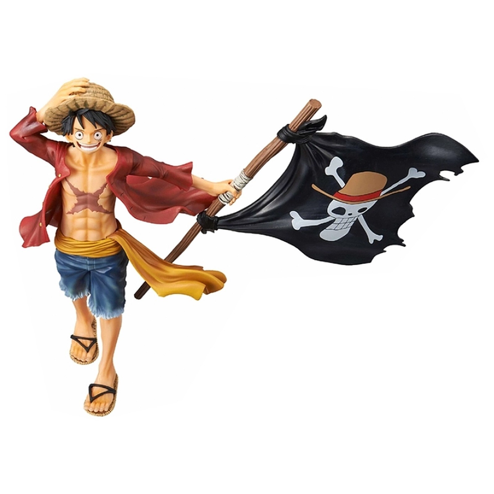 BANPRESTO ONE PIECE Magazine FIGURE vol.2 Monkey D. Luffy Color 2 Types ...