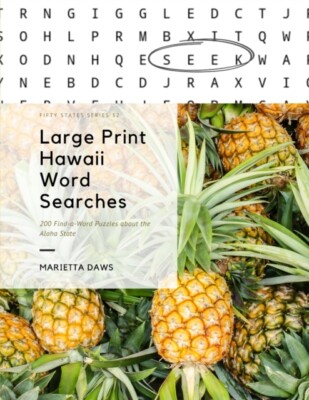 Daws - Large Print Hawaii Word Searches 200 Find-a-Word Puzzles about ...