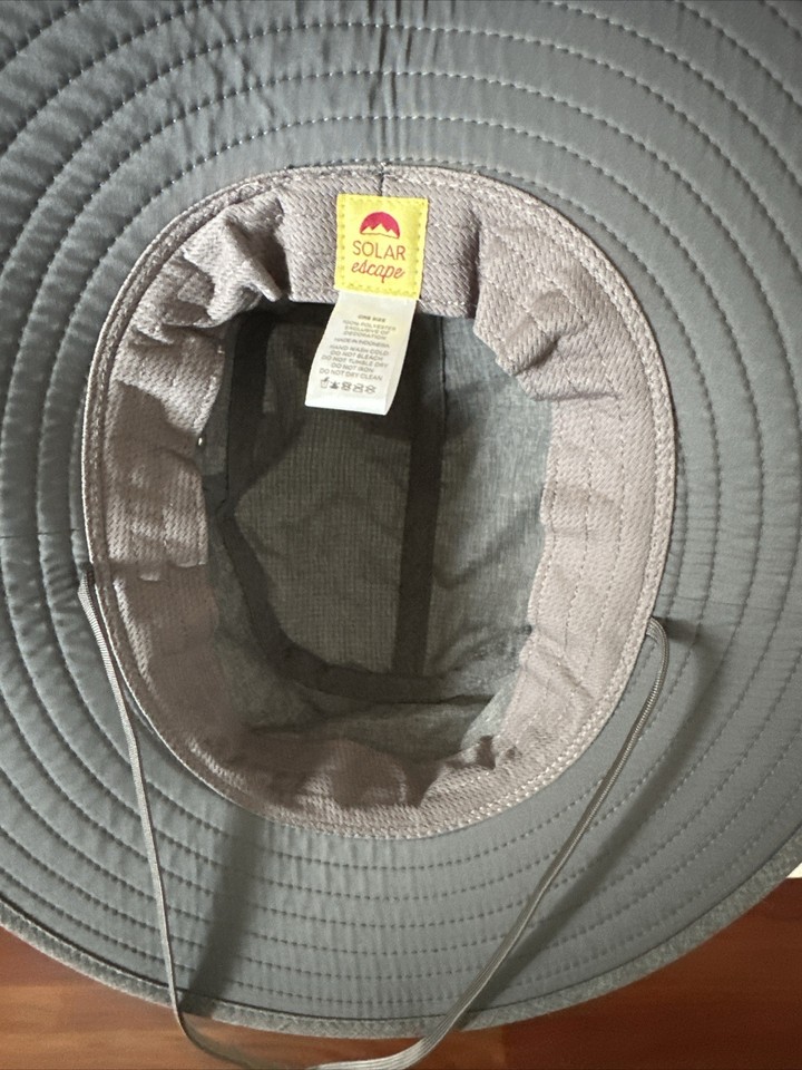 Solar Escape UV Explorer Vented Bucket Hat. UPF50 Unisex Sun Beach Hat ...