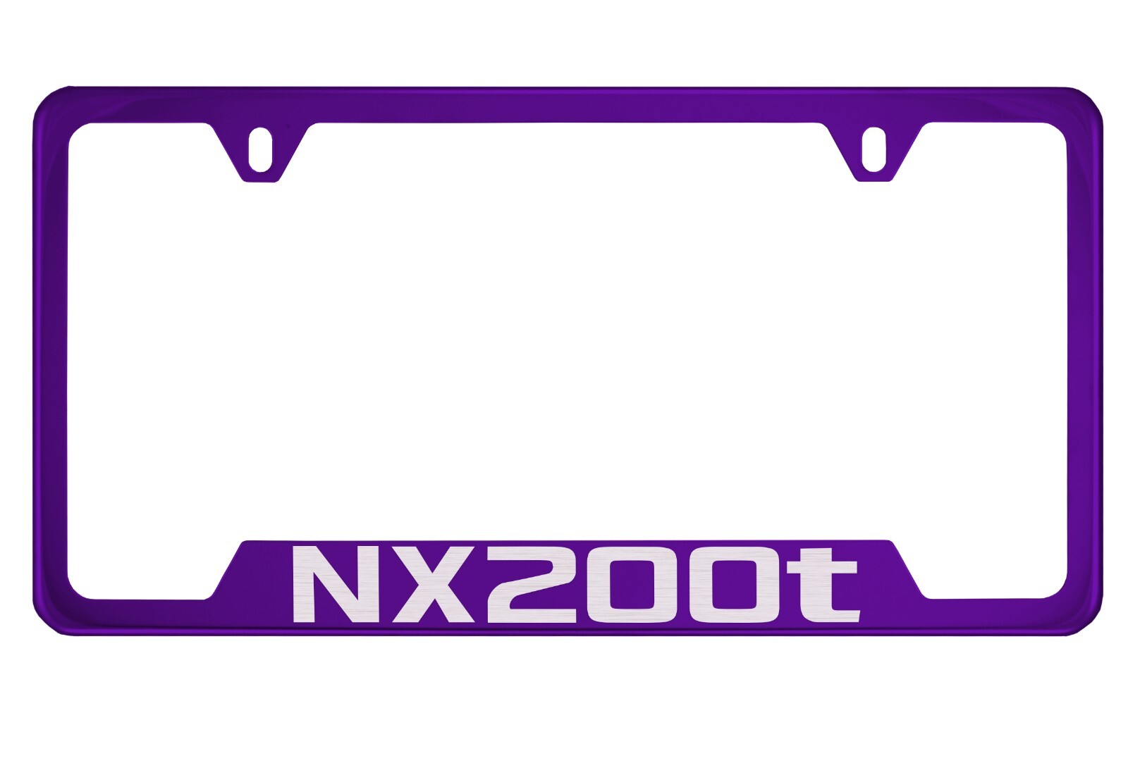 Purple License Plate Frame for NX200t | eBay