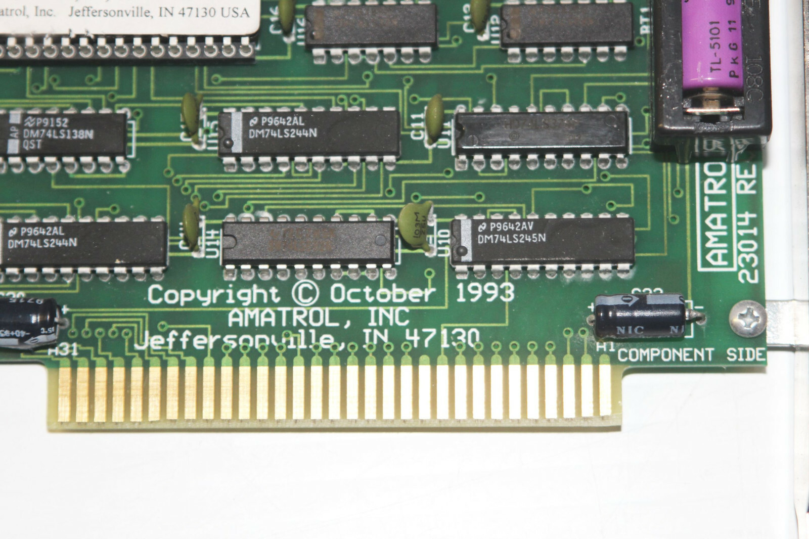 EPROM RAM Board 23014 - Amatrol 880 Pegasus II Servo Robot Controller ...