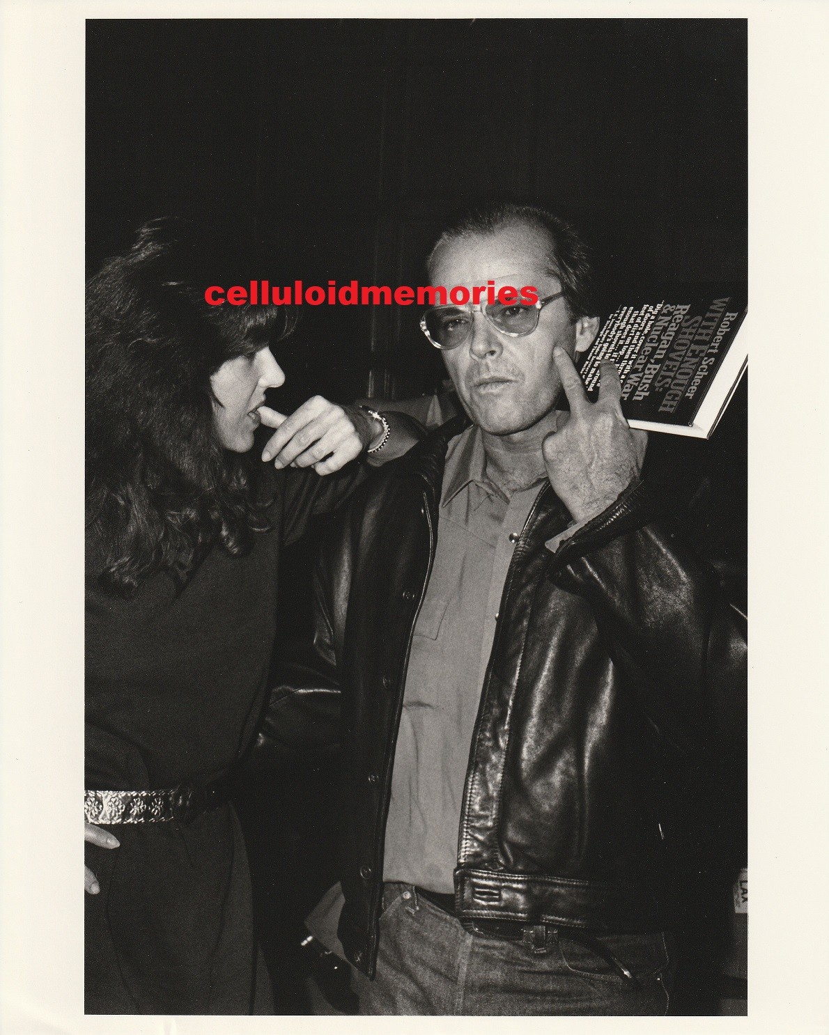 Original Photo Jack Nicholson The Shining Star Patti Davis Reagan 10-28 ...