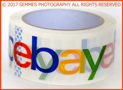 Official eBay Brand Logo Packing Tape-ROLL WITH FREE SHIPPING ON SALE ...