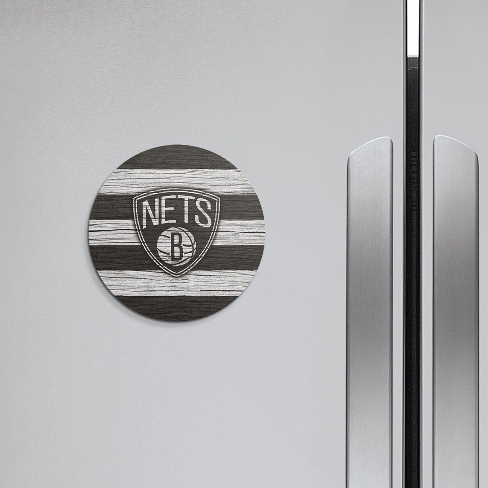 Brooklyn Nets NBA | 4'' X 4'' Round Decorative Magnet | eBay