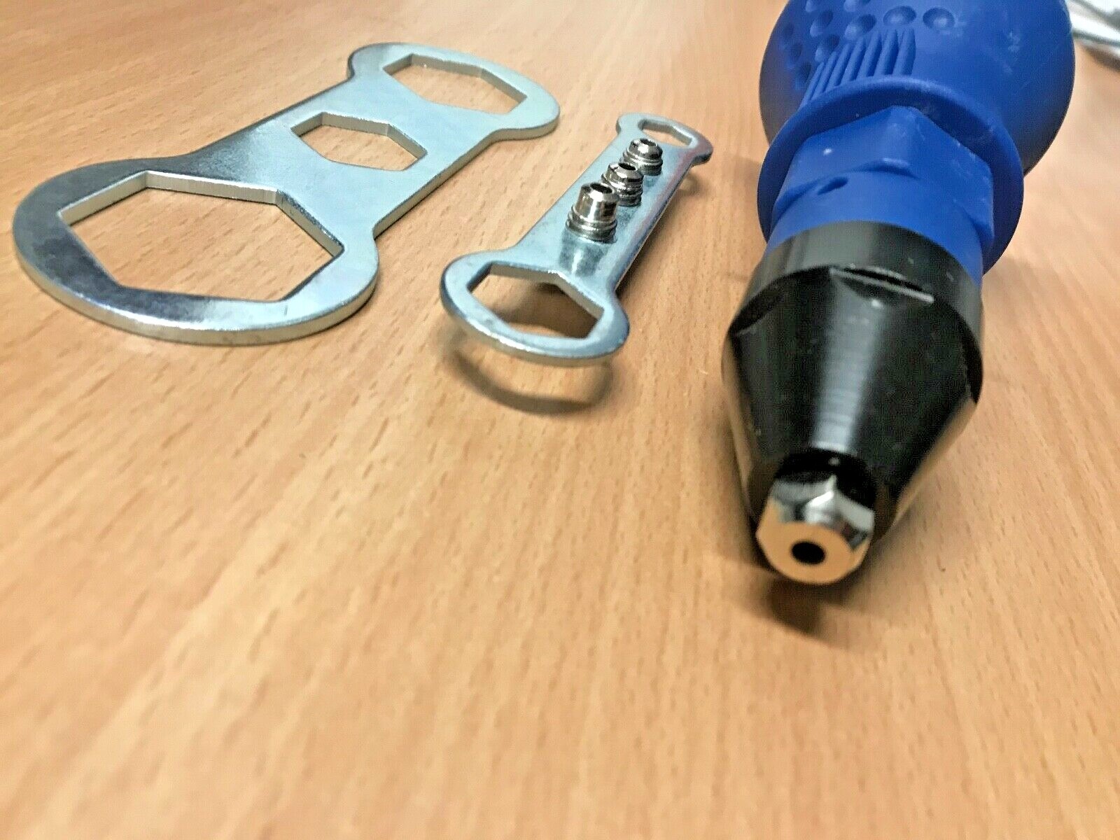 Rivet Gun Attachment Drill Adapter Riveting Tool Pop Riveter Cordless ...