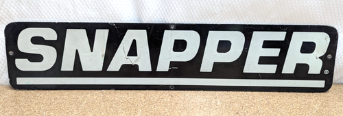 Snapper Lawn Mower Garden Equipment Tractor Tiller Dealer Metal Sign ...