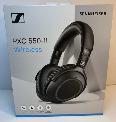 Sennheiser PXC 550-II Wireless Headphones Noise Cancelling New in Box ...