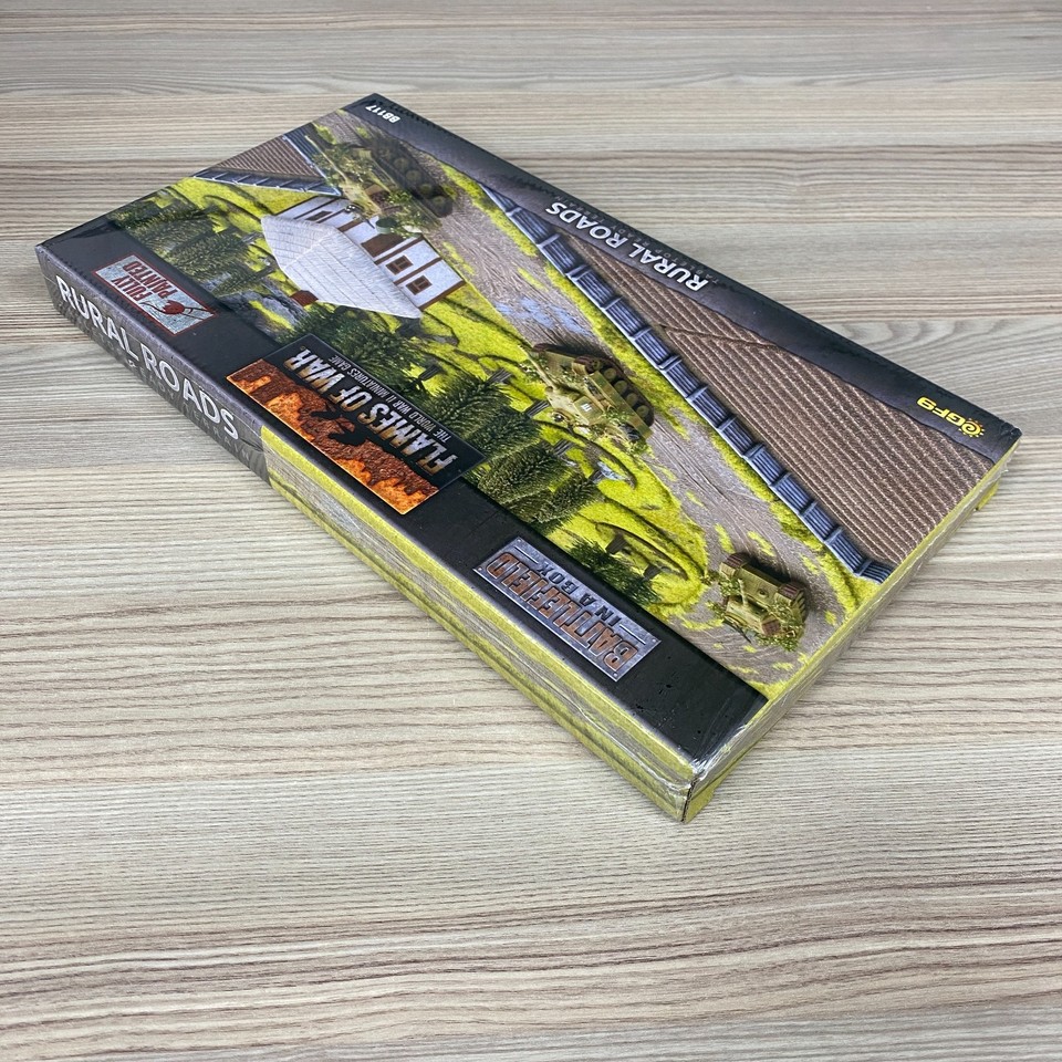 RURAL ROADS BATTLEFIELD IN A BOX FLAMES OF WAR TERRAIN SCENERY 1:100 ...