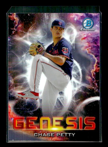 Chase Petty 2021 Bowman Draft #GNS-9 Genesis | eBay