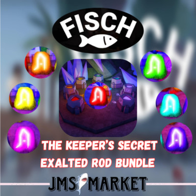 Roblox Fisch | Exalted Rod Bundle | 7 Enchanted Relics | ⭐CHEAPEST⭐ | eBay