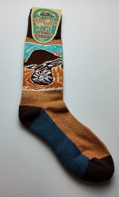 Socksmith AtomicChild Fungi Forage Mushroom Boot Hiking Socks Size S/M ...