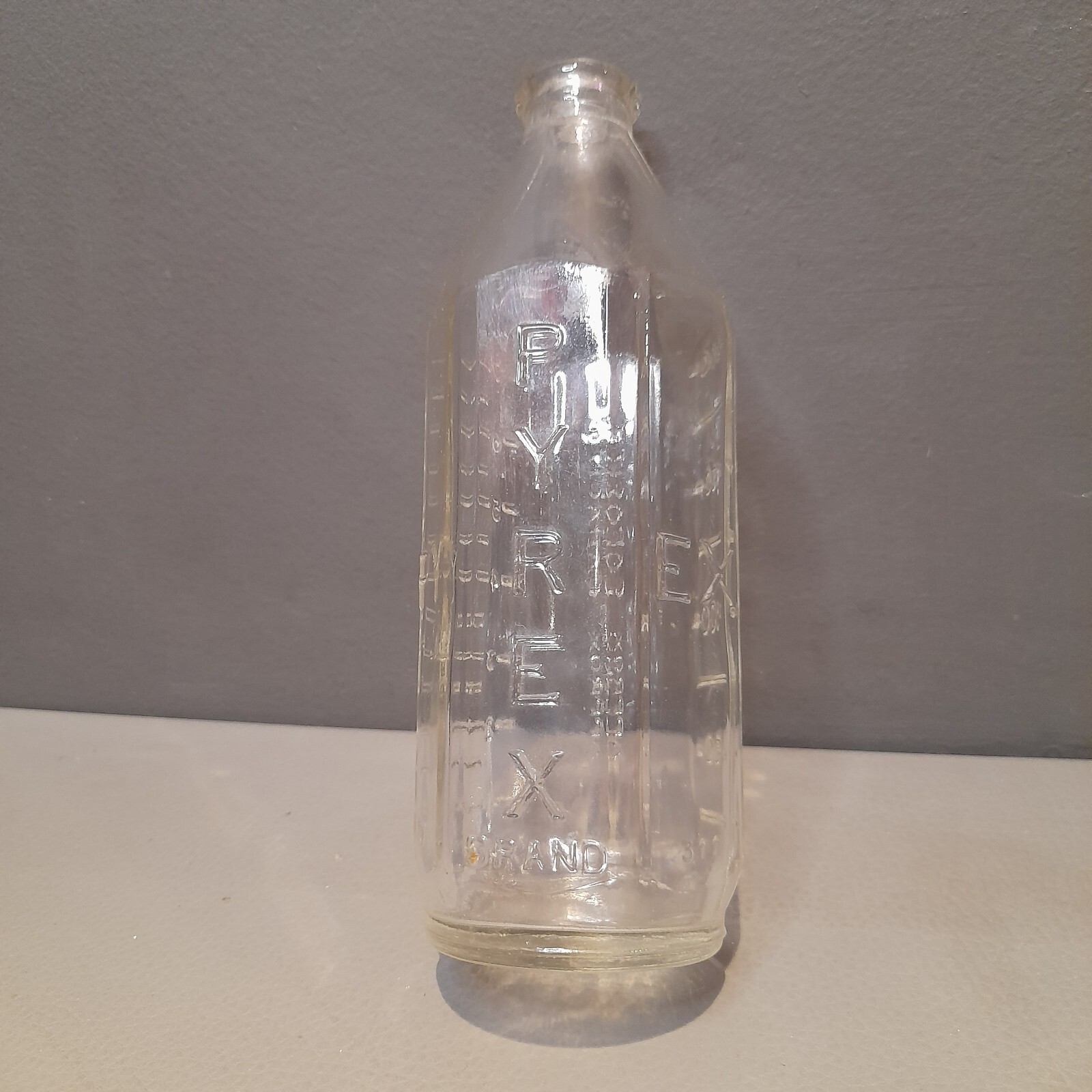 Vintage Baby Bottle Retro Pyrex Glass 8 Ounce Feeding Apparatus | eBay