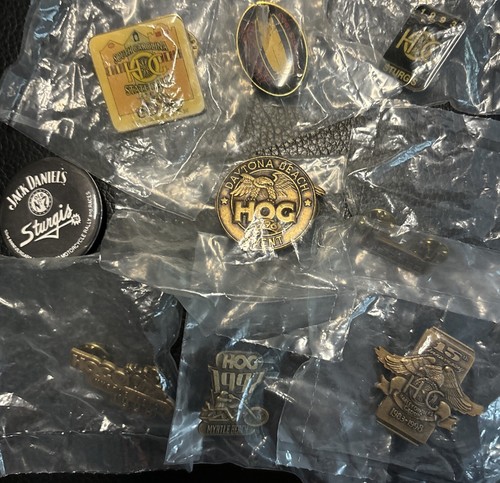 Harley Davidson Owners Group Merchandise HOG 25 Pins Most Still Sealed ...