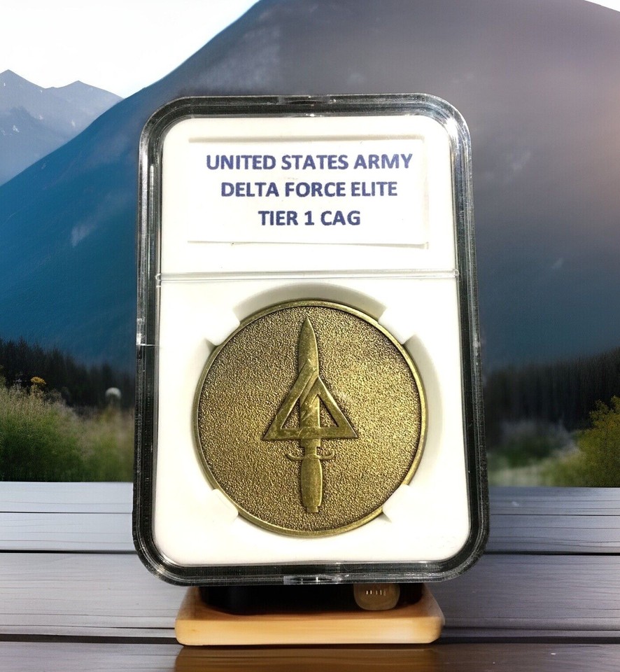 Challenge Coin -Army Delta Force Special Operations Oppressors Beware ...