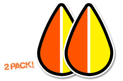 2 JDM Wakaba Mark Drift Decals 4" Koleshiya Badge Stickers 2x For Hydro ...