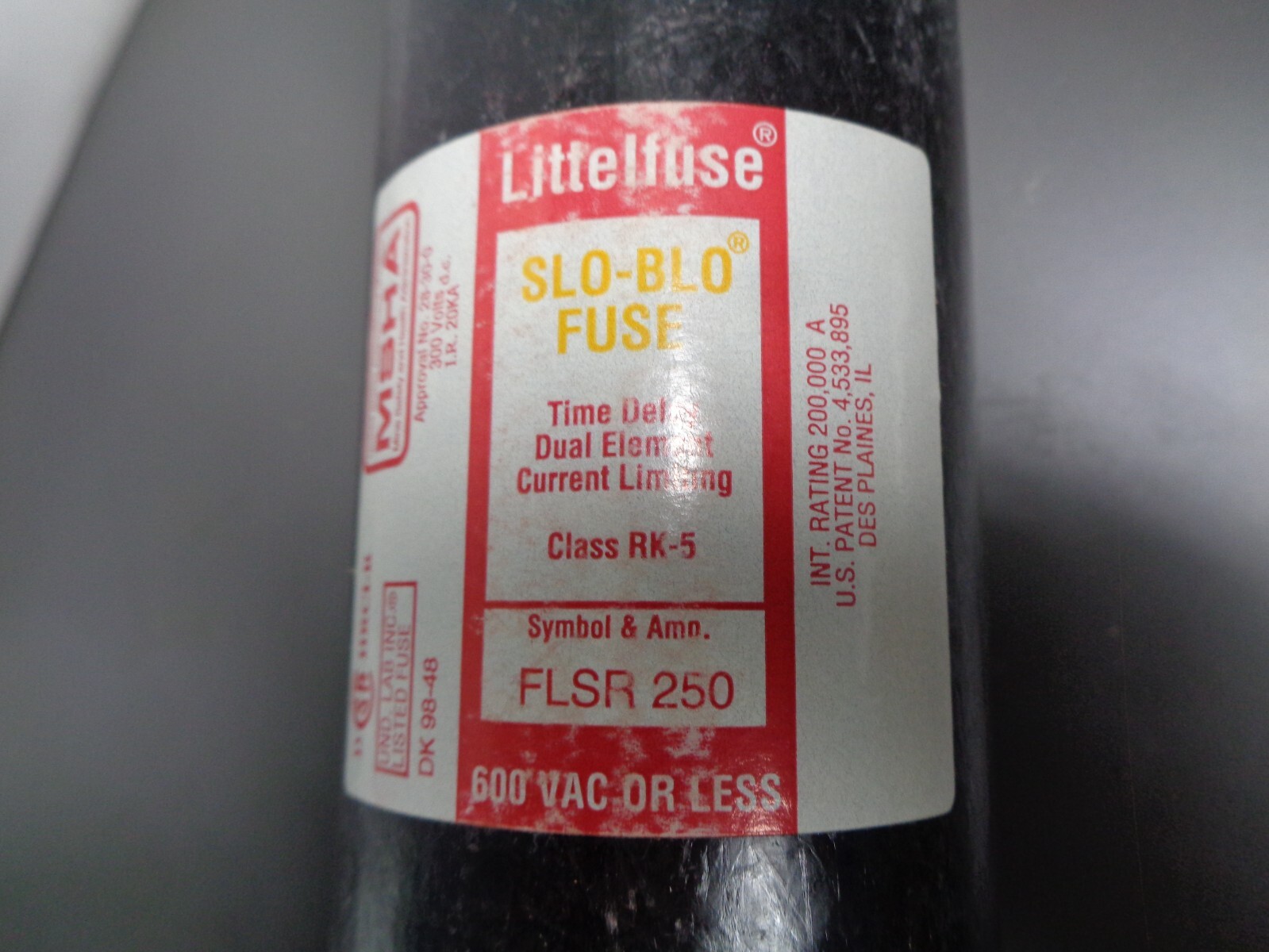 New Littelfuse FLSR 250 Amp Fuse FRS R 250 RK5 600 Volt NIB | eBay