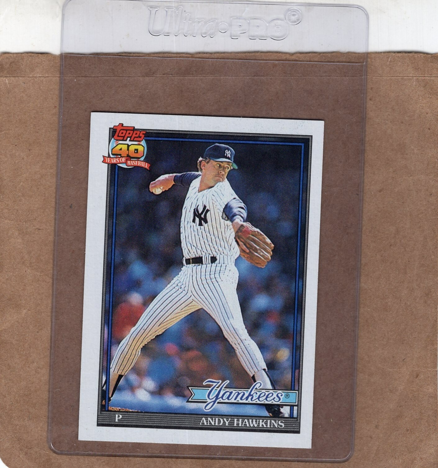 1991 Topps Andy Hawkins New York Yankees #635 NrMt-Mt | eBay