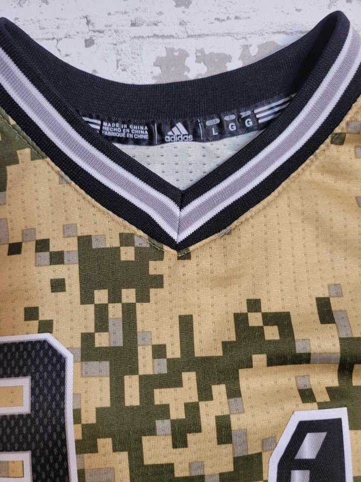 Adidas NBA San Antonio Spurs Swingman Camo Jersey Tony Parker 9 Youth ...