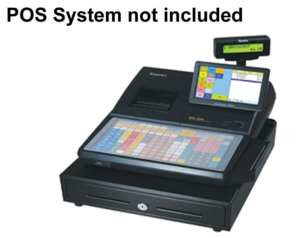 4K Samsung SAM4s RJ45 POS Text Inserter/ Overlay on CCTV Video HD DVR w ...