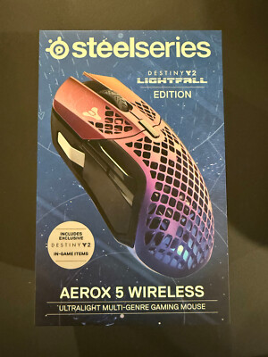 SteelSeries Aerox 5 Wireless Mouse Destiny 2: Lightfall Edition | eBay
