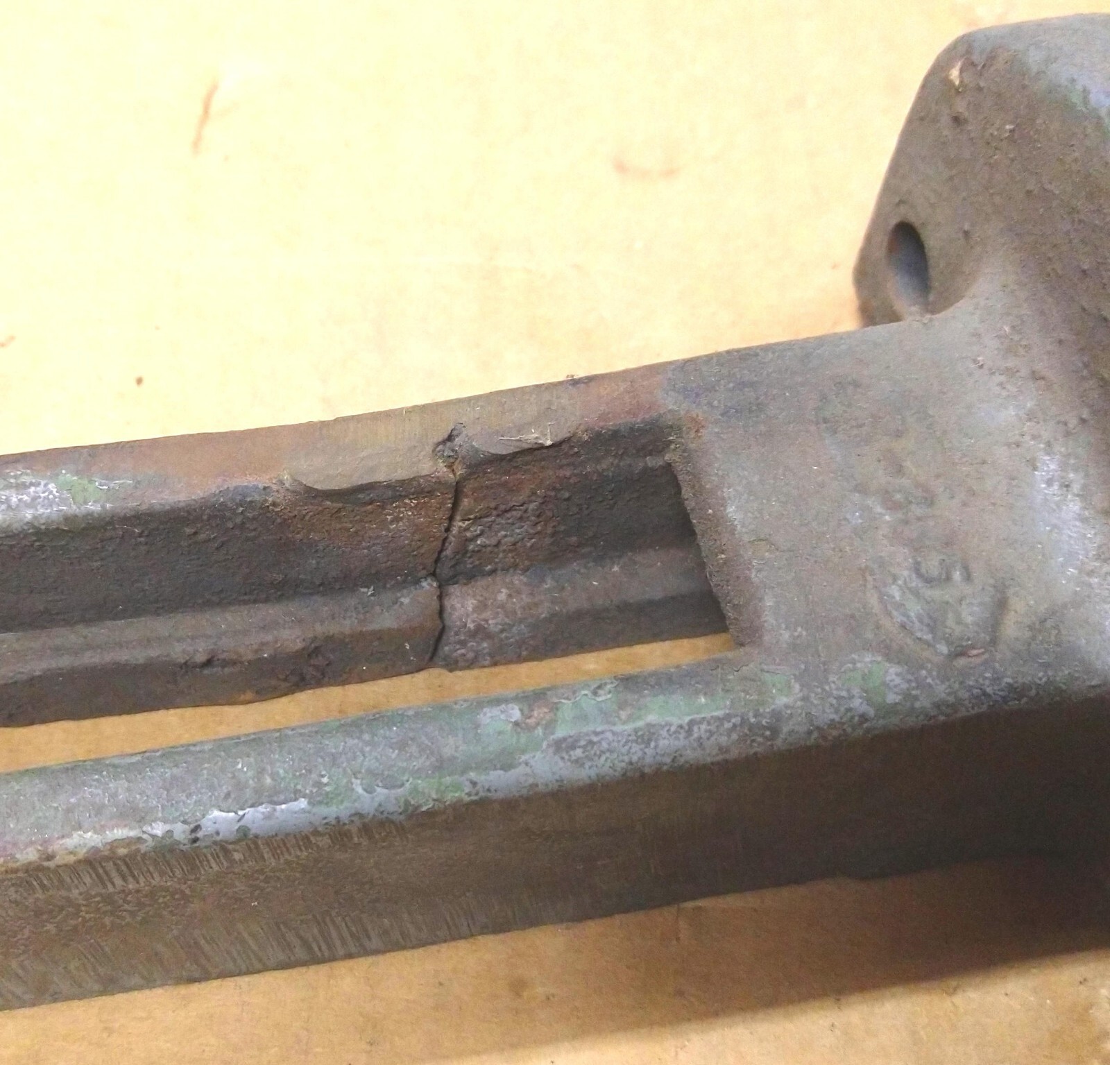 24" Long Front Arm Support for a Sheet metal steel power squaring or ...