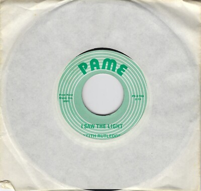Keith Rutledge - I Saw the Light / God Wanted You This Way - 45 rpm ...
