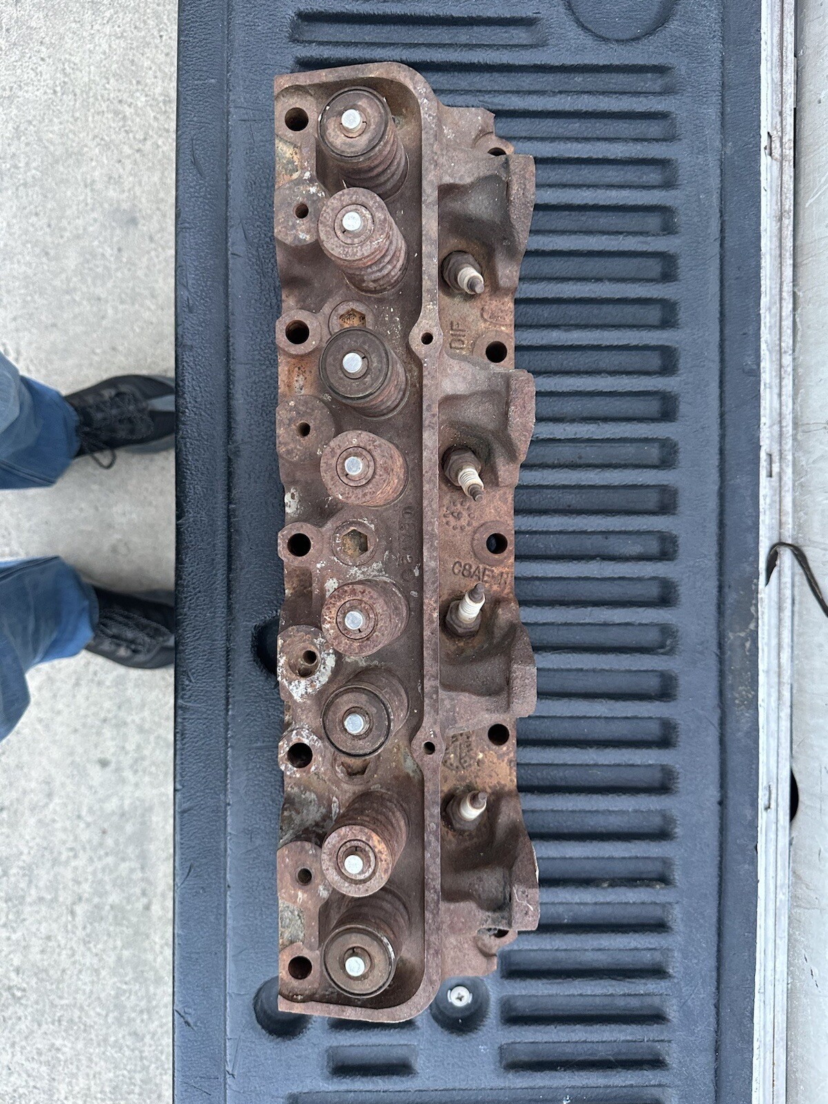 Ford C8AE-H Cylinder Head C8AE-H | eBay