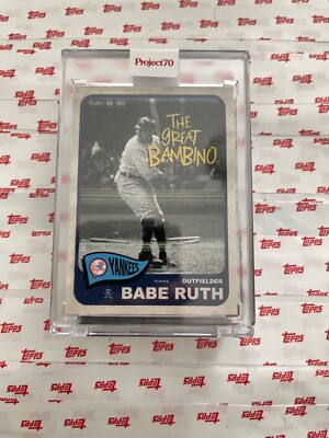 2021 Topps Project 70 Card #899 Babe Ruth 1965 by The Shoe Surgeon | eBay