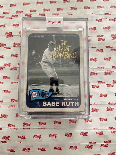 2021 Topps Project 70 Card #899 Babe Ruth 1965 by The Shoe Surgeon | eBay