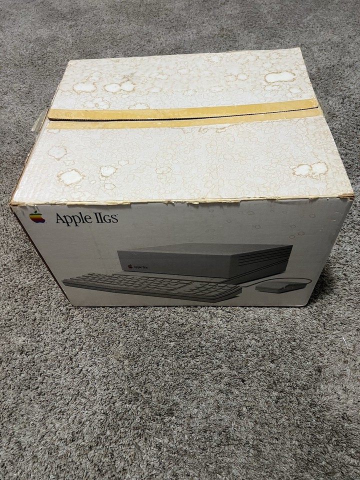 1986 Apple II GS A2S6010 Computer Box / Empty Box | eBay