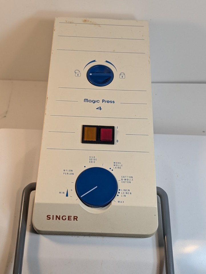 Vintage SINGER MAGIC PRESS 4 Electric Dry Iron Commercial Heat Press ...