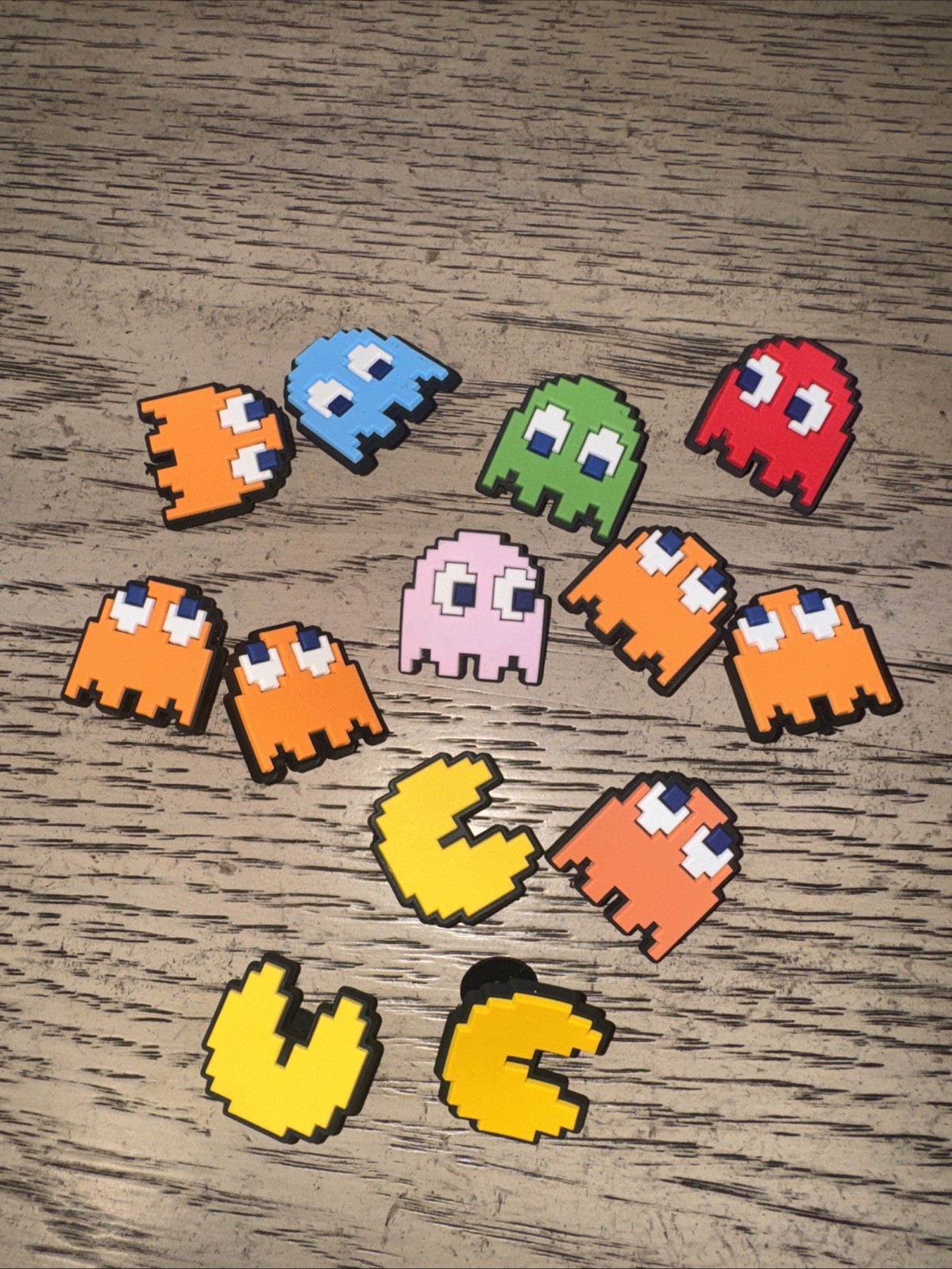 Lot Of Pac-Man New Shoe And Croc Charms | eBay