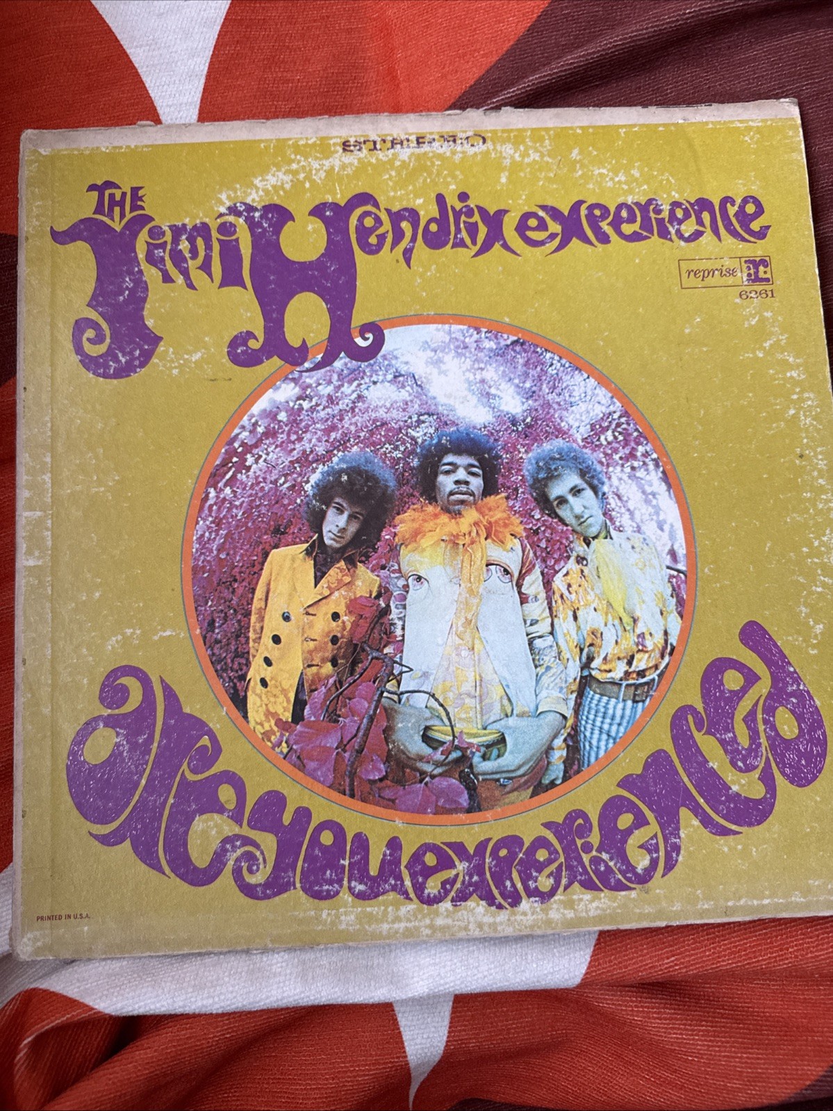 Jimmy Hendrix Experience Reprise 6261 'Are You Experienced' Vinyl ...