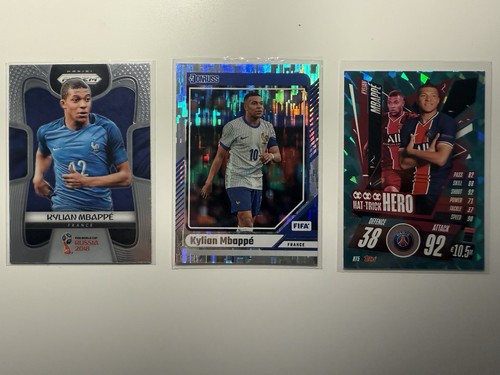 Lot Of 8 Kylian Mbappe Soccer Cards Including 2018 Prizm World Cup | eBay