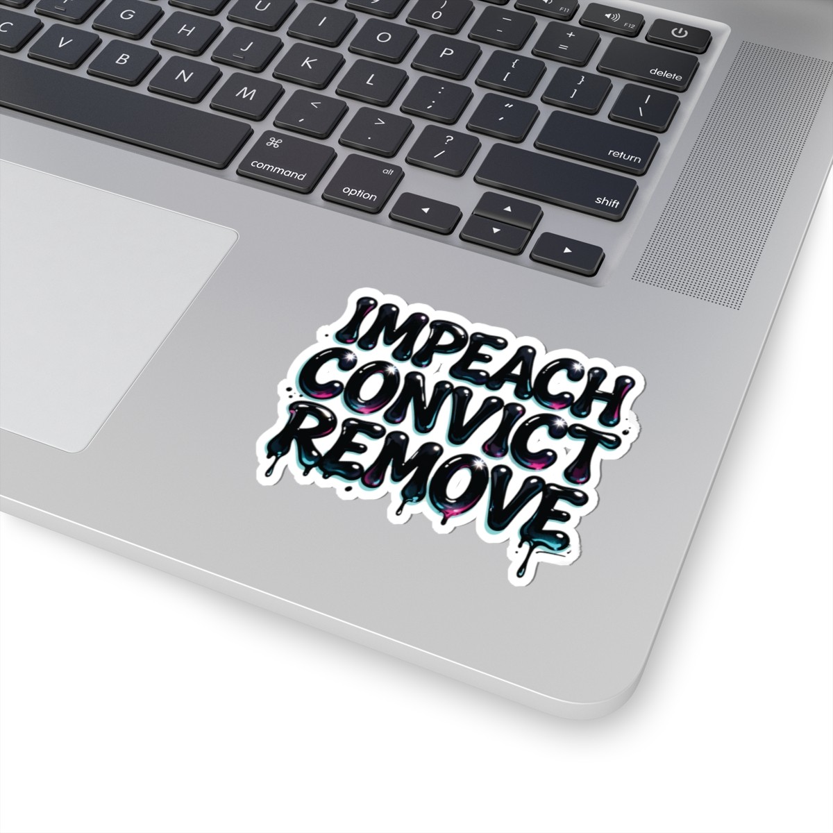 Impeach Convict Remove Trump Sticker, Kiss-Cut Political Decal, Anti ...