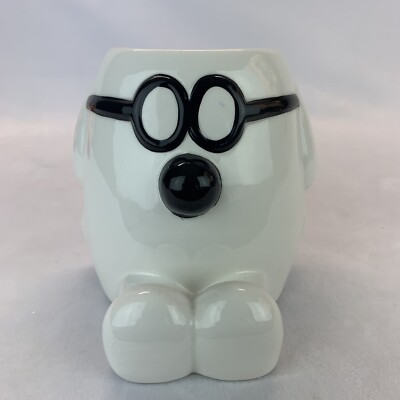 Dilbert DOGBERT Shaped Figural United Feature Syndicate B&W Dog Coffee ...