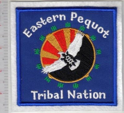 Indian Tribal Seal Connecticut Eastern Pequot Tribe Located No Tariff ...