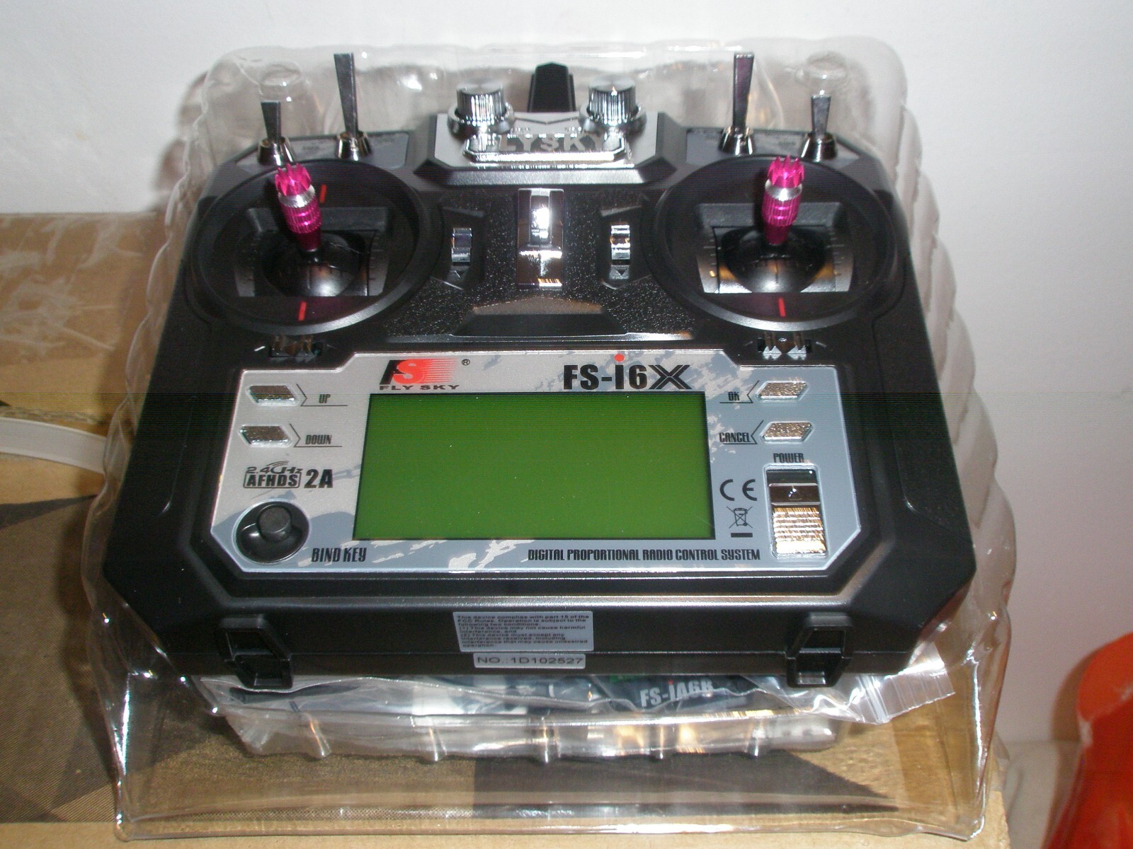 FlySky FS 16 2.4G 6 CH Radio System Transmitter For RC Airplane Brand ...